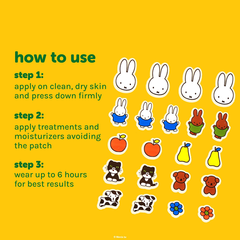 Miffy Clear As Day! Blemish Patches – The Crème Shop