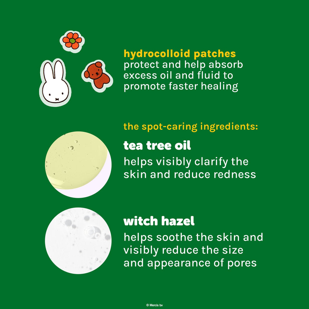 Miffy Clear As Day! Blemish Patches – The Crème Shop