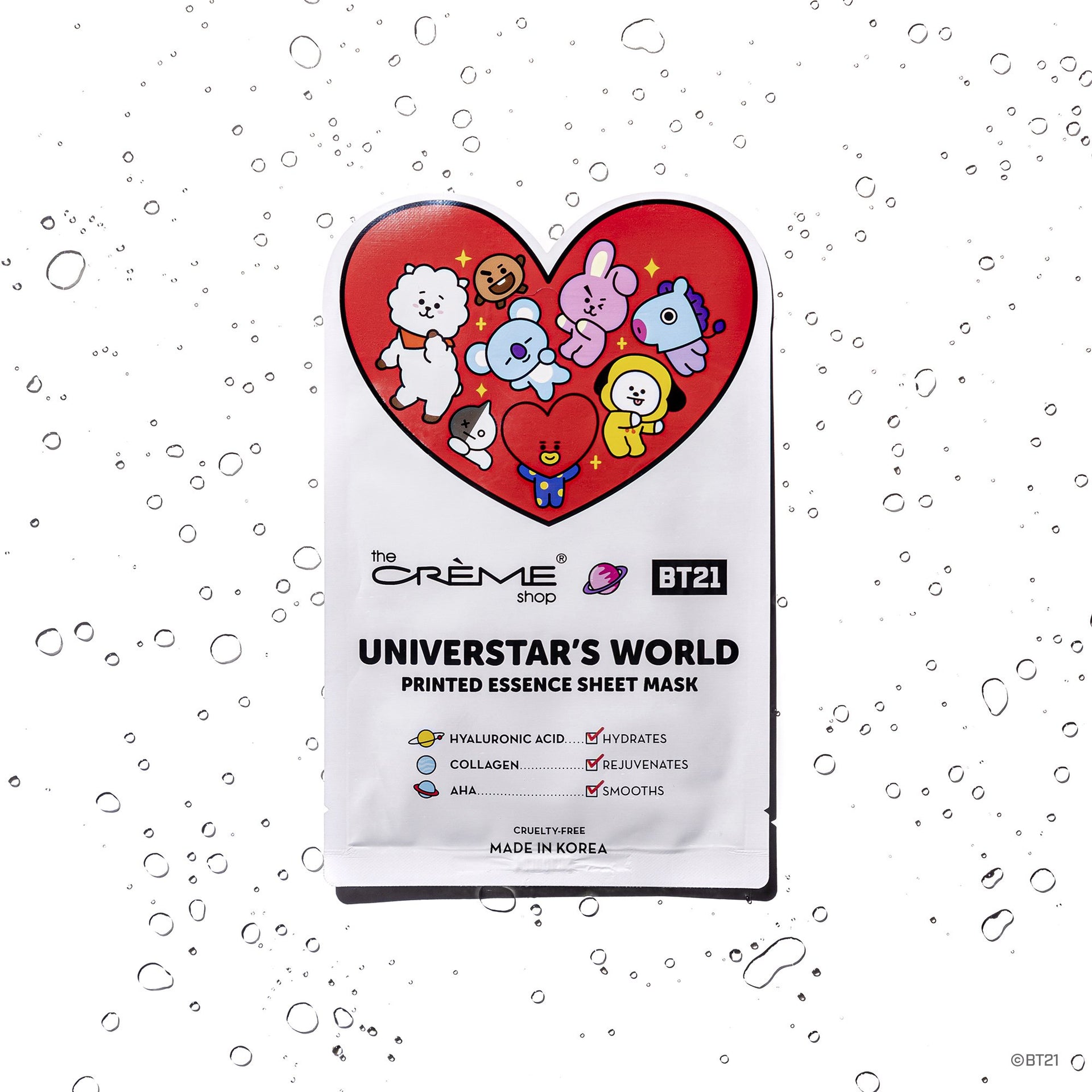 Official BT21 Skincare, Makeup, Beauty Accessories — The Crème Shop ...